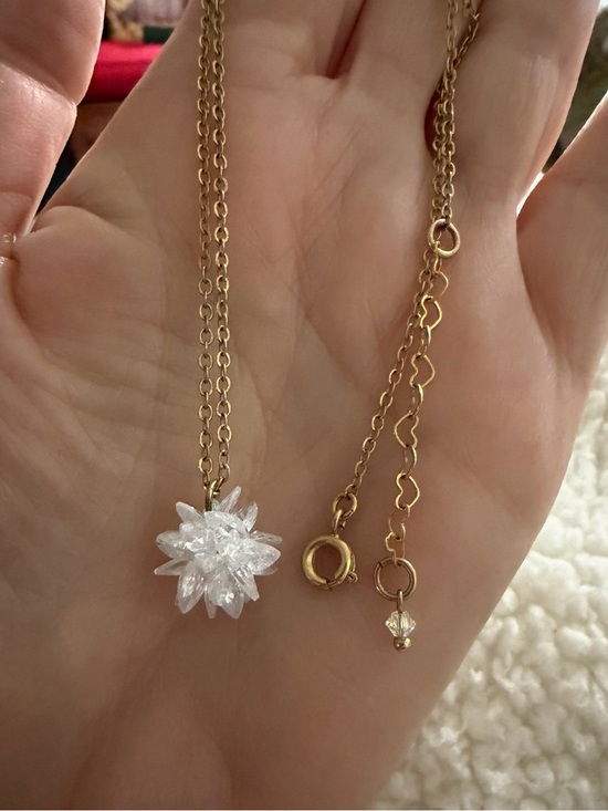 Jewelry | Crystal Cluster Dimensional Ice Pendant Vintage | Poshmark